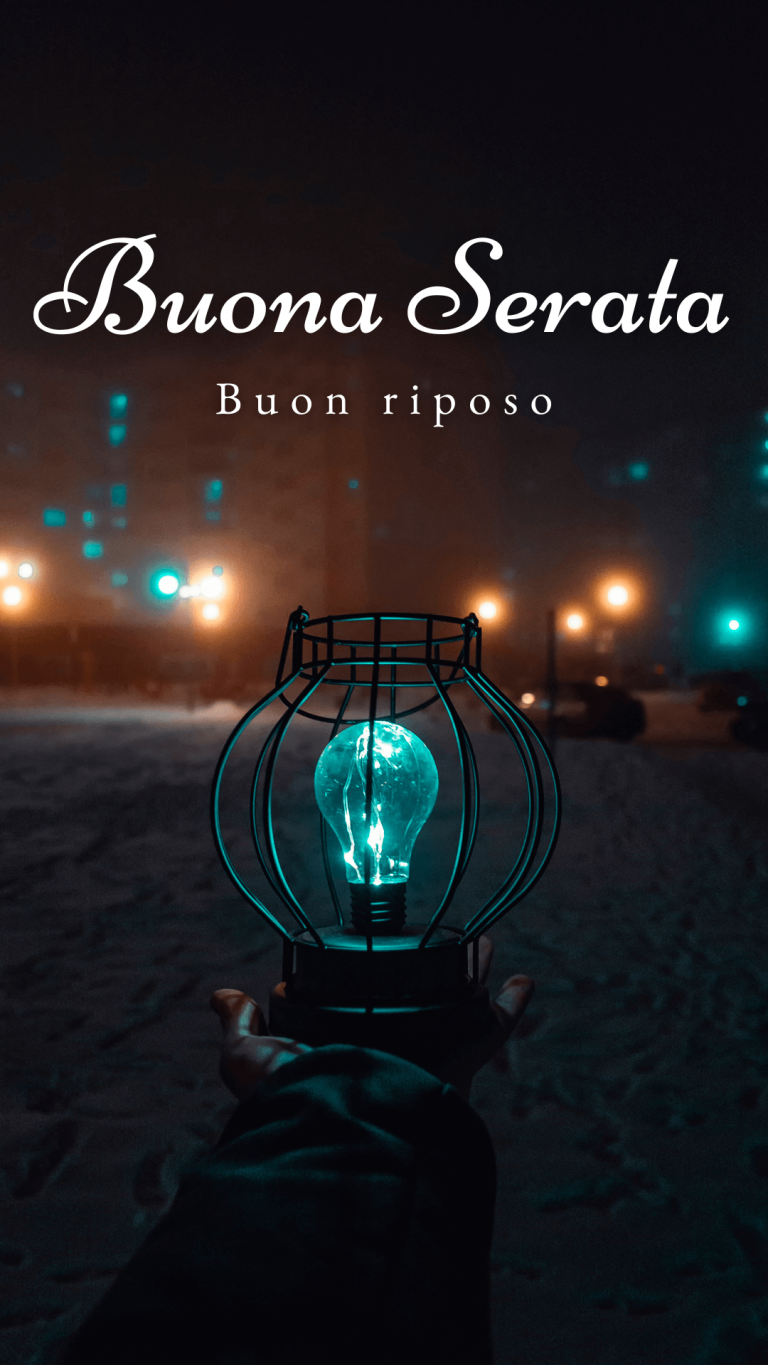 Immagini di Buona Serata - Concludi la Giornata in Bellezza